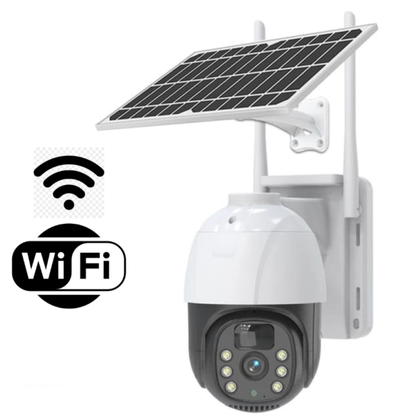 V380 PRO Solar CCTV Camera | 1080P WiFi PTZ, App Remote, Night Vision ...