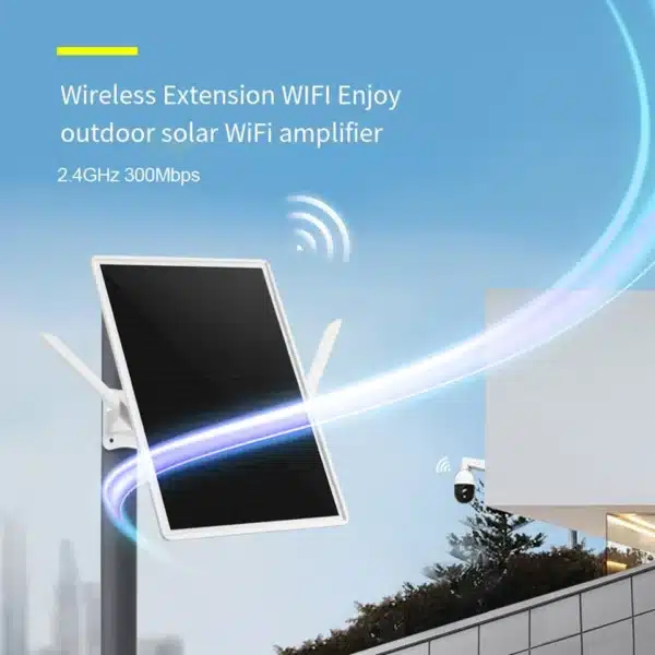 Solar 4G LTE Router | 25600mAh Battery | WiFi Repeater | Outdoor SIM ...