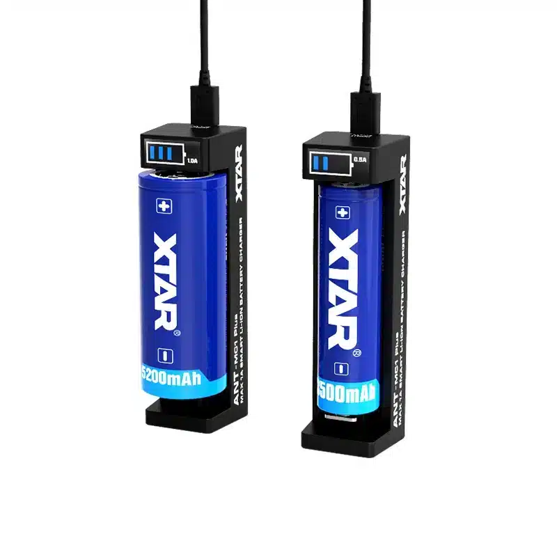 XTAR MC1 Plus – 1 Bay USB Lithium Battery Charger For AA, AA 18650 ...